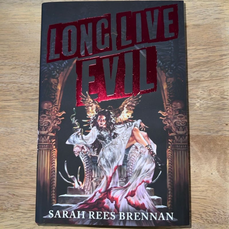 Long Live Evil Fairyloot edition by Sarah Rees Brennan , Hardcover ...