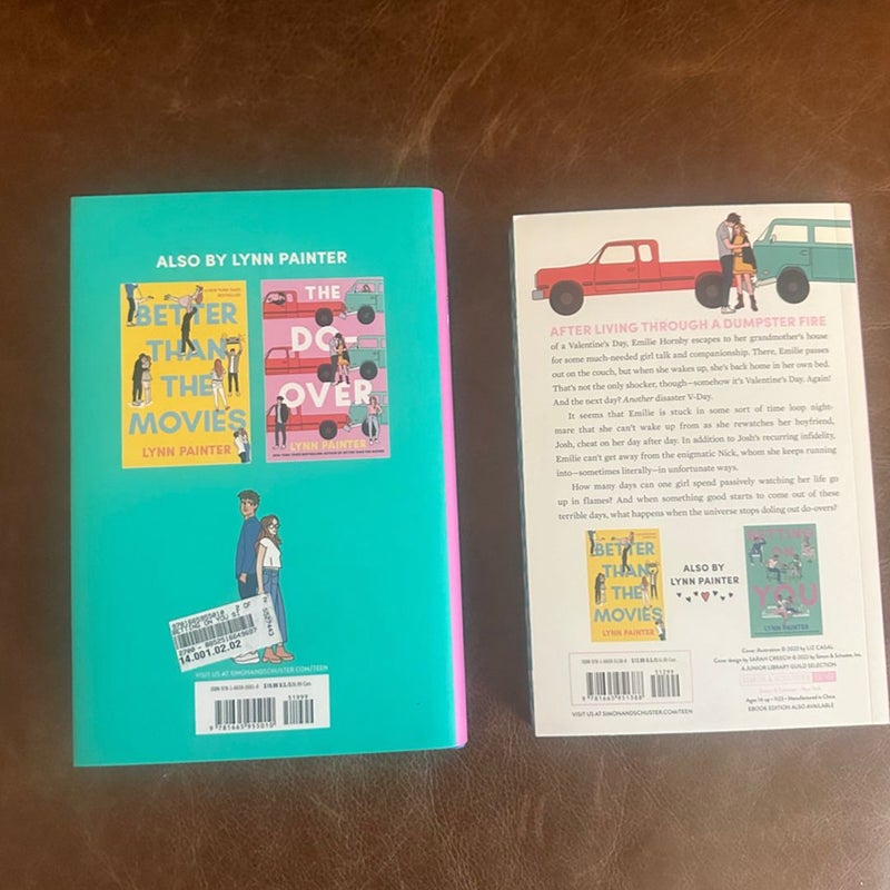 Betting On You signed Lynn Painter & special edition the do over by ...