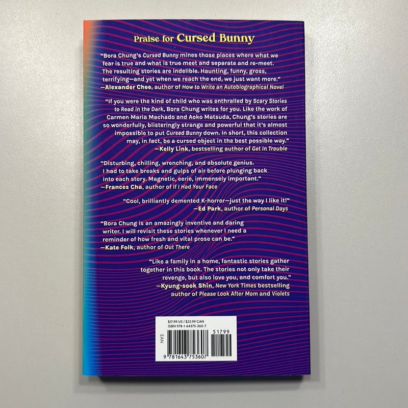 Cursed Bunny by Bora Chung, Paperback | Pangobooks