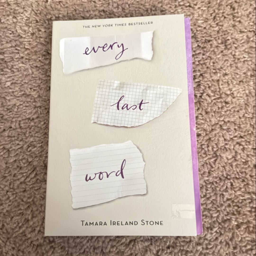 Every Last Word by Tamara Ireland Stone , Paperback | Pangobooks