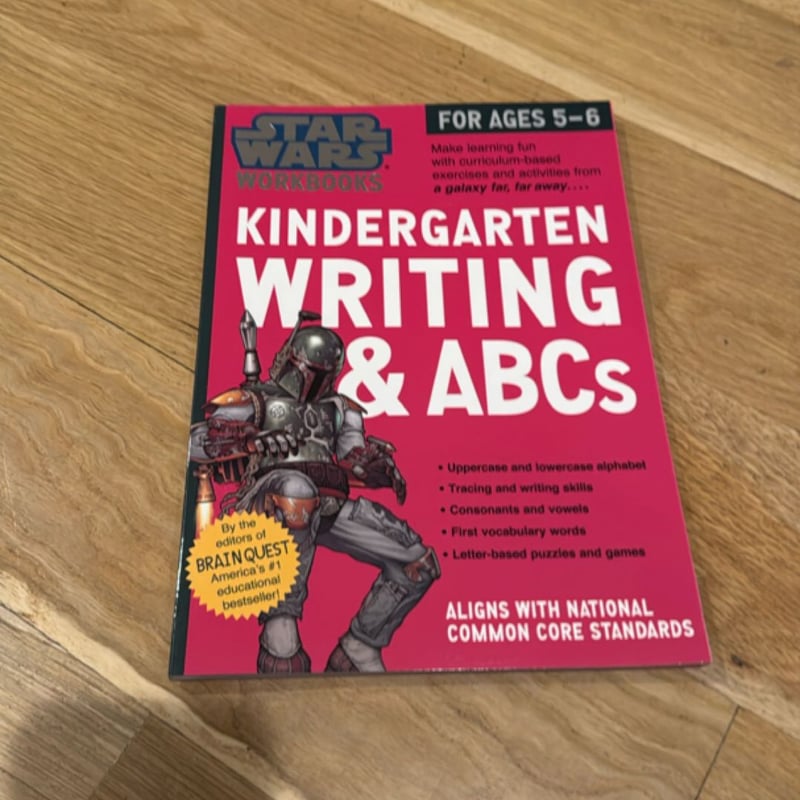 Star Wars Workbook: Kindergarten Writing and ABCs by Workman Publishing