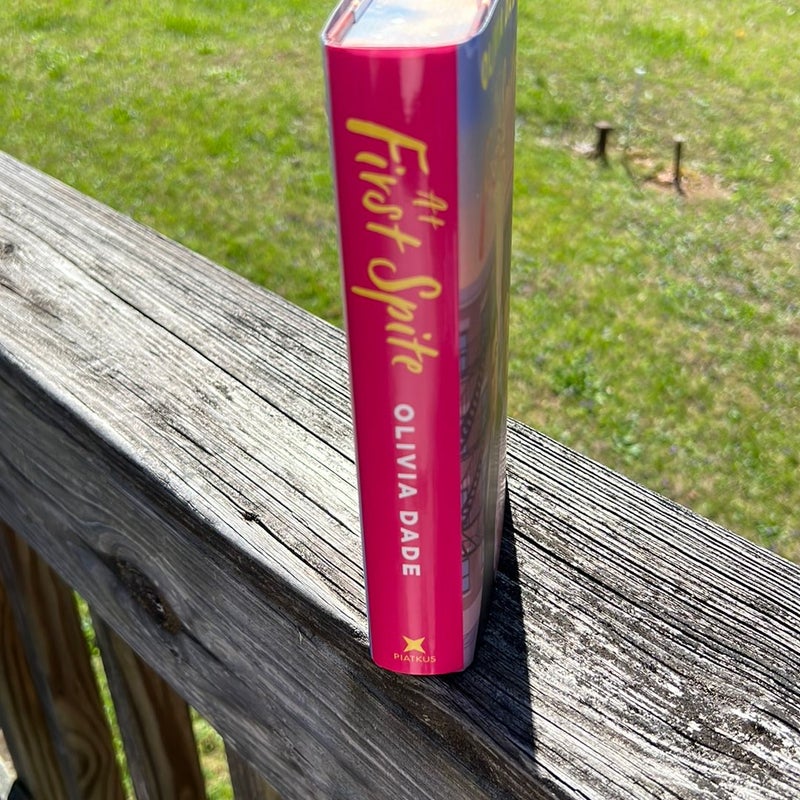 At first spite by Olivia dade, Hardcover | Pangobooks