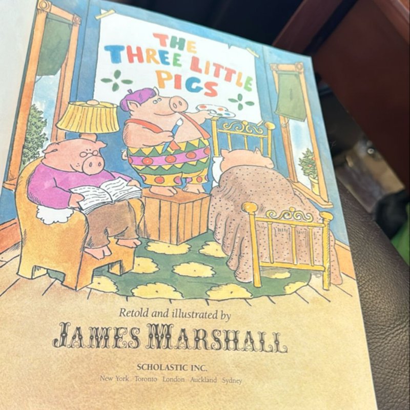 The Three Little Pigs by James Marshall
