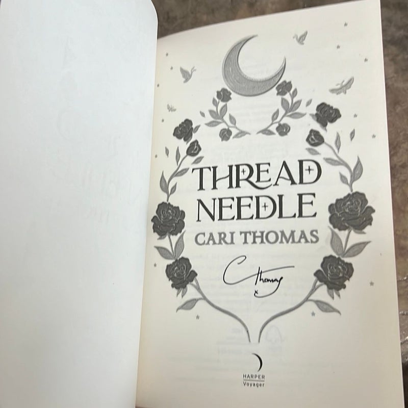 Threadneedle (signed Waterstones edition) by Cari Thomas , Hardcover ...