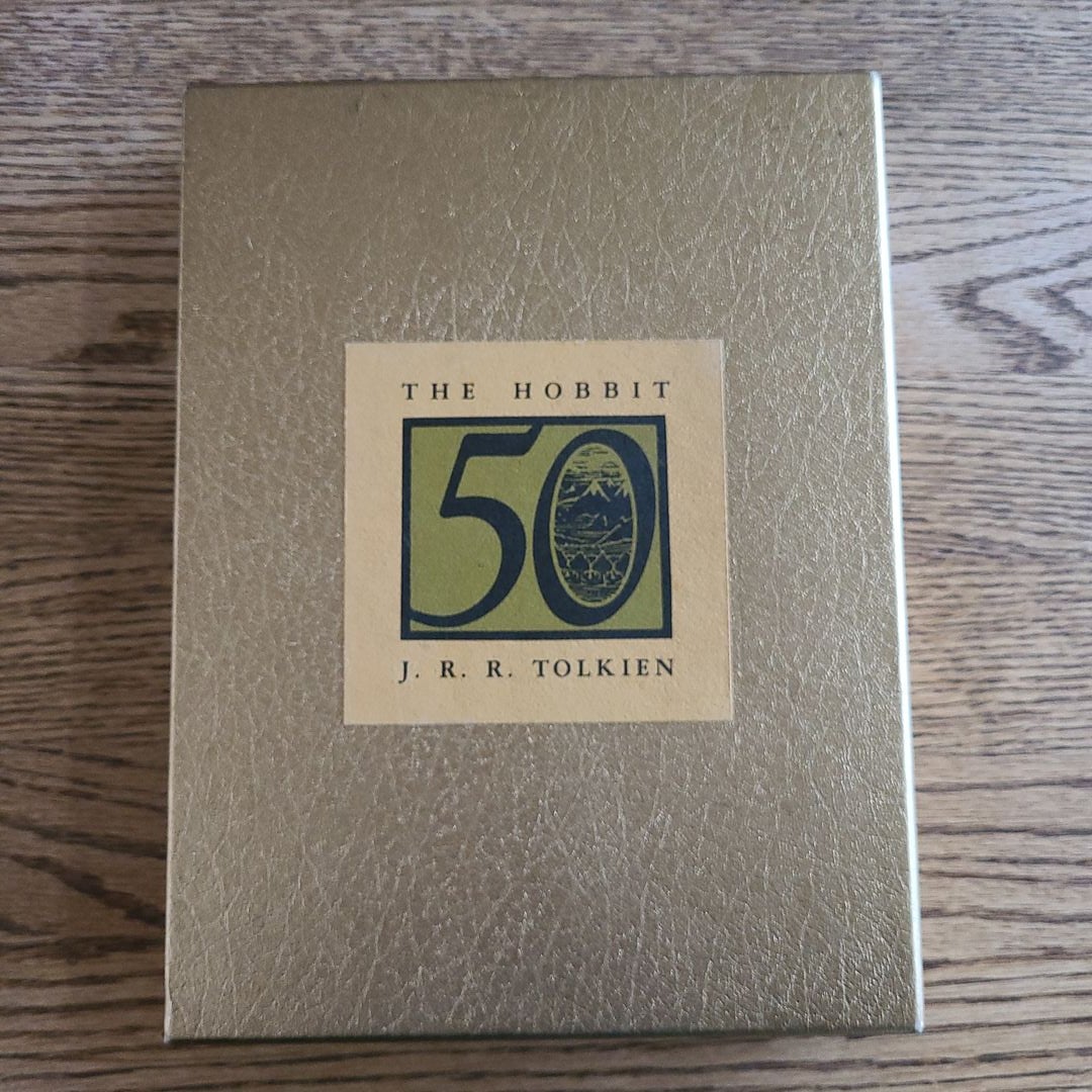 The Hobbit 50th Anniversary Edition by J. R. R. Tolkien , Hardcover ...