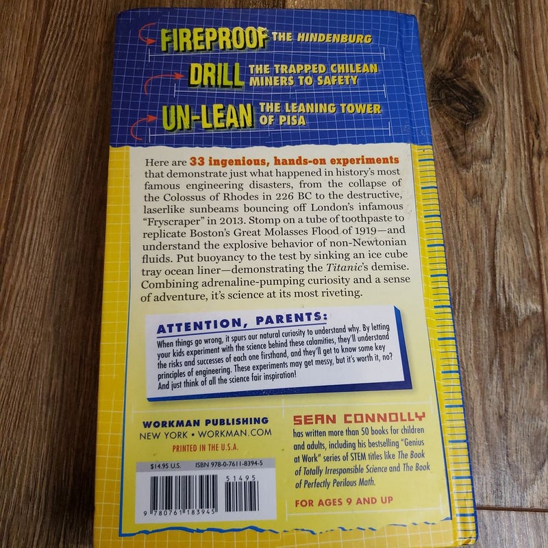 The Book of Massively Epic Engineering Disasters by Sean Connolly