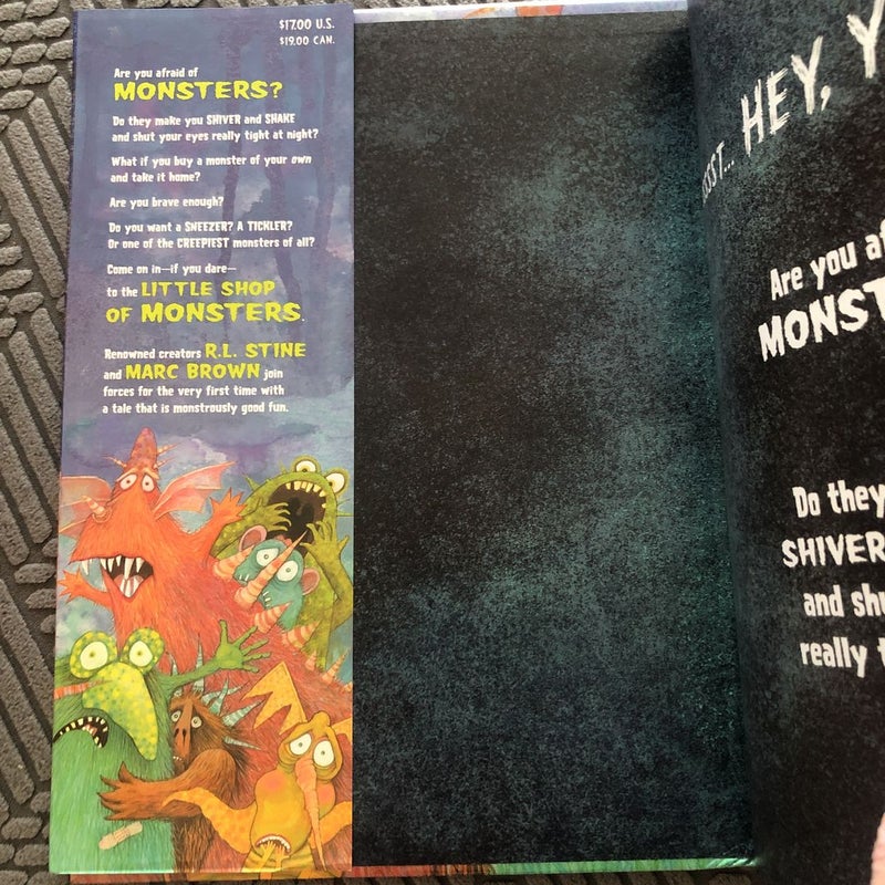 The Little Shop of Monsters by R. L. Stine, Hardcover | Pangobooks