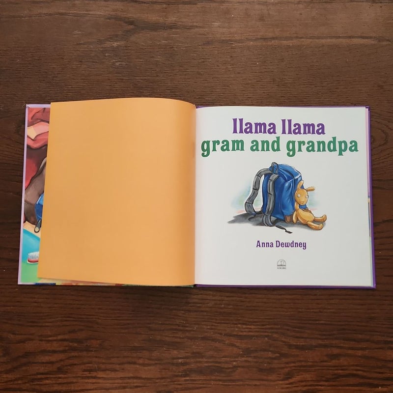 Llama Llama Gram And Grandpa