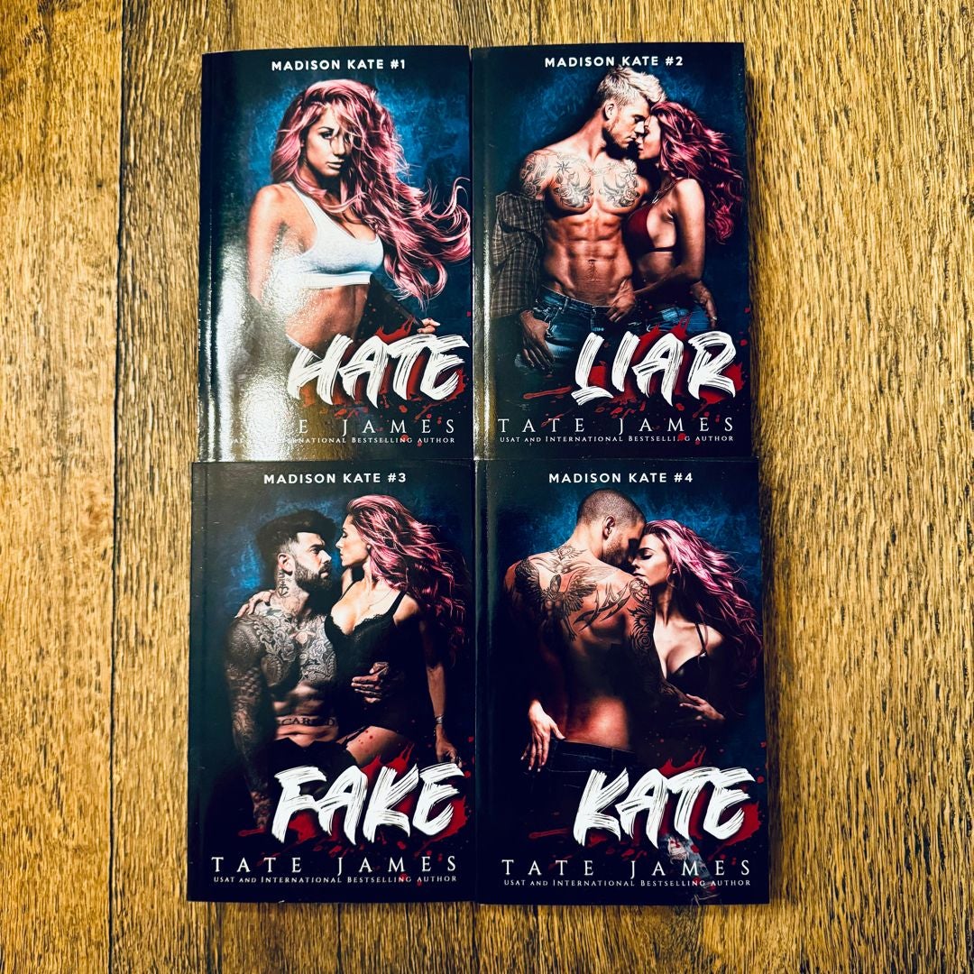 OOP Madison Kate Series (Hate•Liar•Fake•Kate) by Tate James, Paperback | Pangobooks