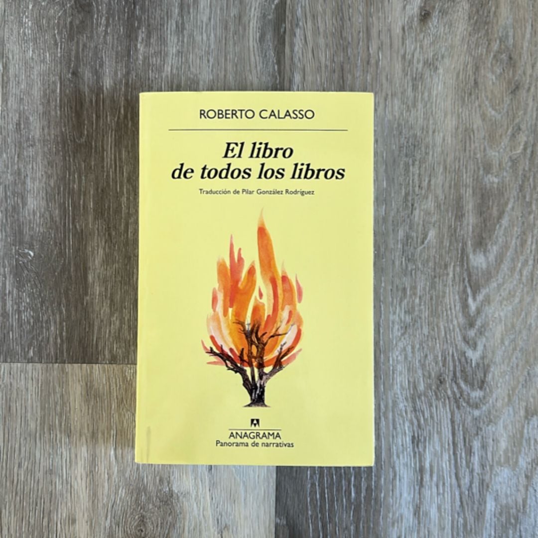 El libro de todos los libros by Roberto Calasso, Paperback | Pangobooks