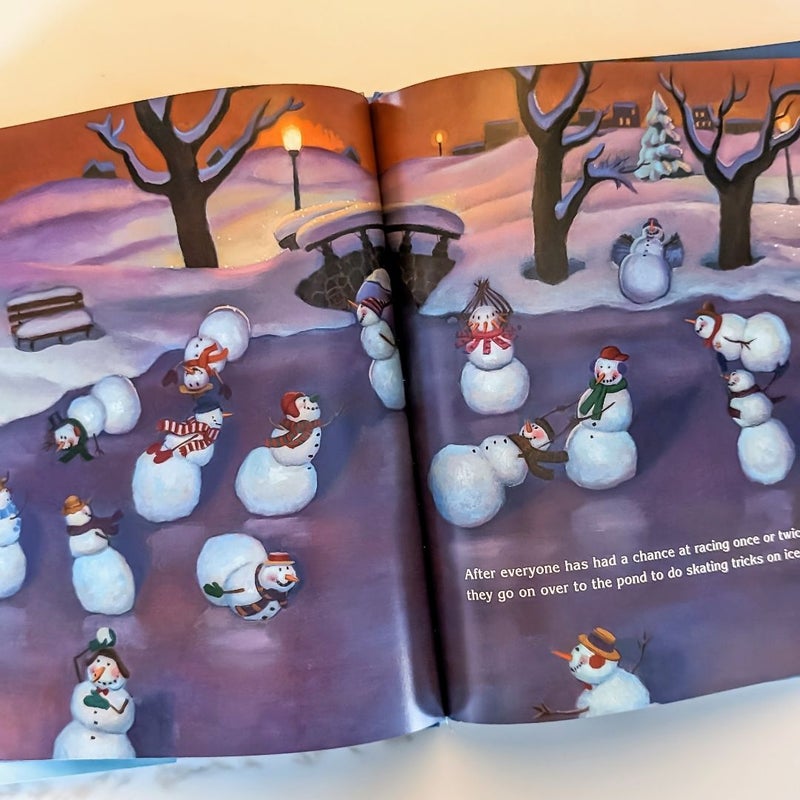 Snowmen at Night by Caralyn Buehner