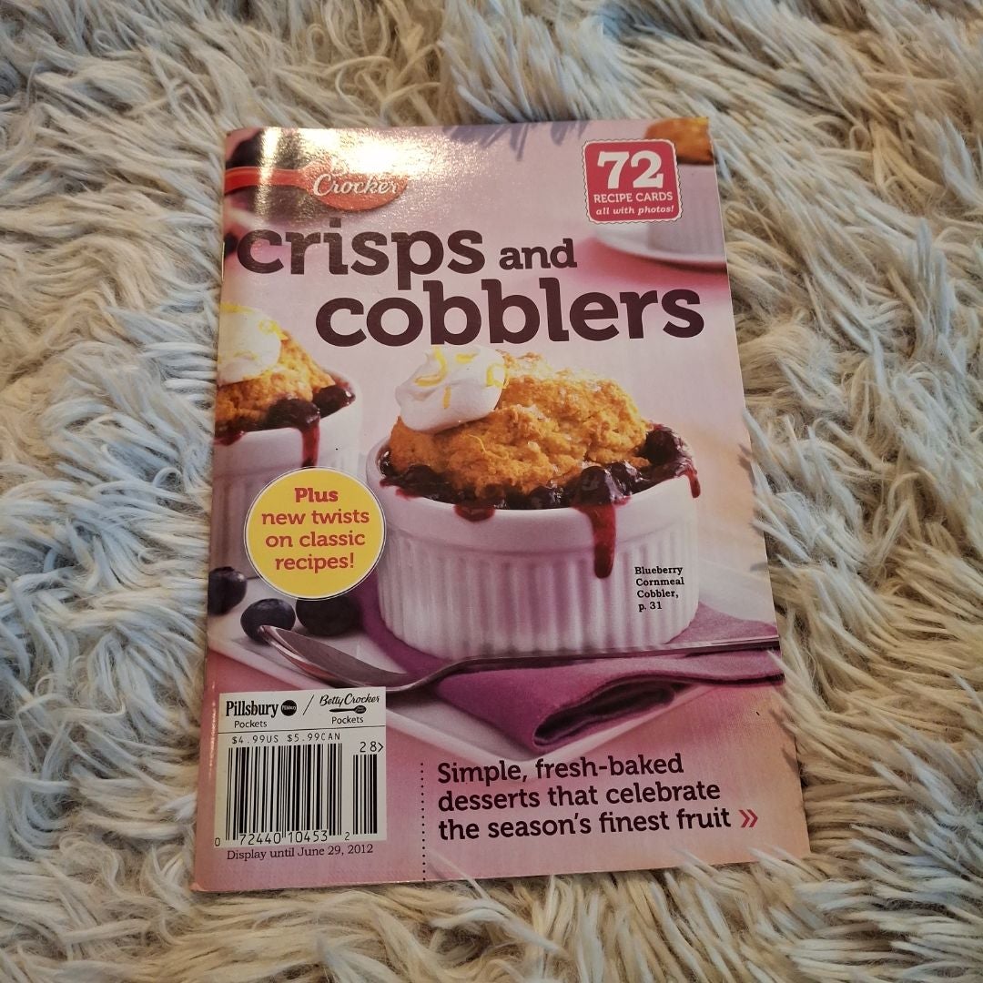 Crisps and Cobblers by Betty Crocker, Paperback | Pangobooks