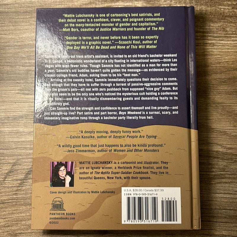 Boys Weekend by Mattie Lubchansky, Hardcover | Pangobooks