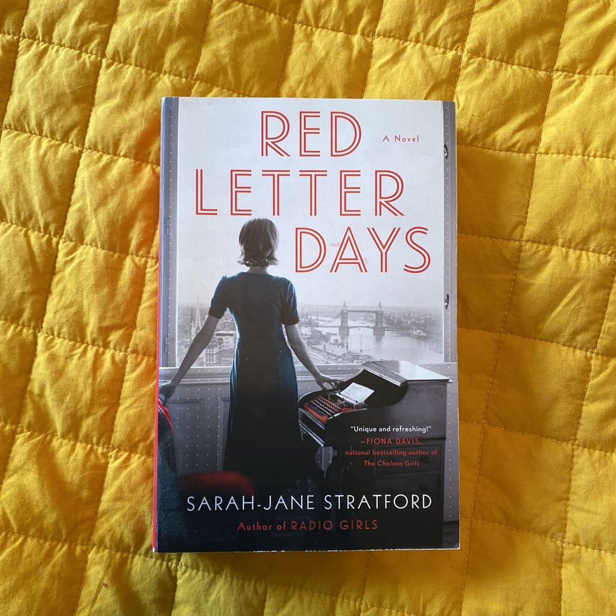 Red Letter Days by Sarah Jane Stratford