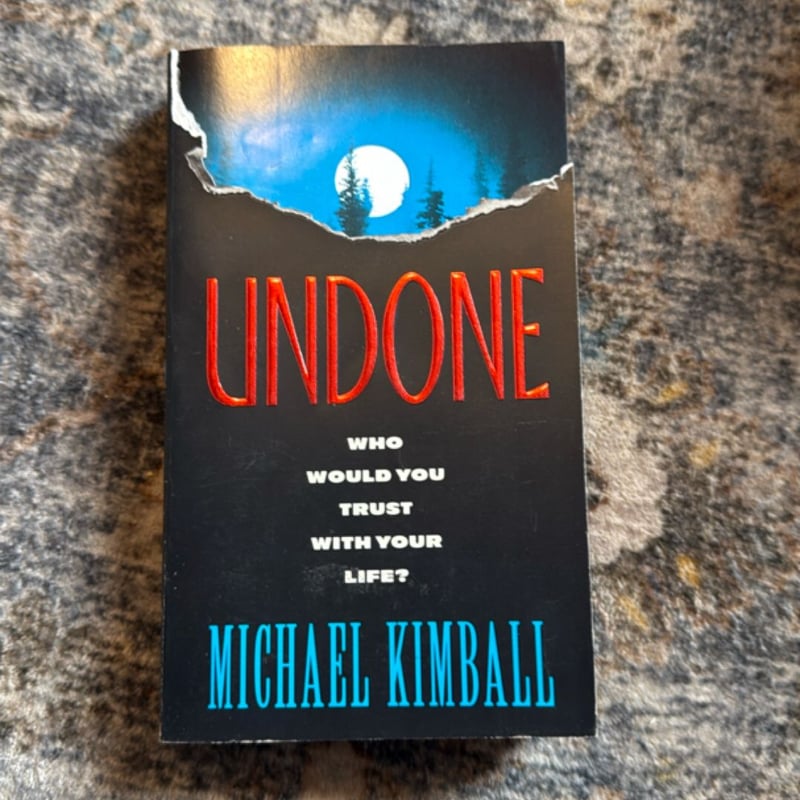 Undone by Michael Kimball, Paperback | Pangobooks