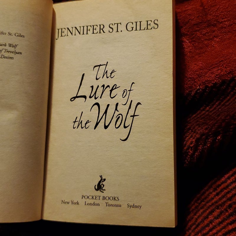 The Lure of the Wolf by Jennifer St. Giles