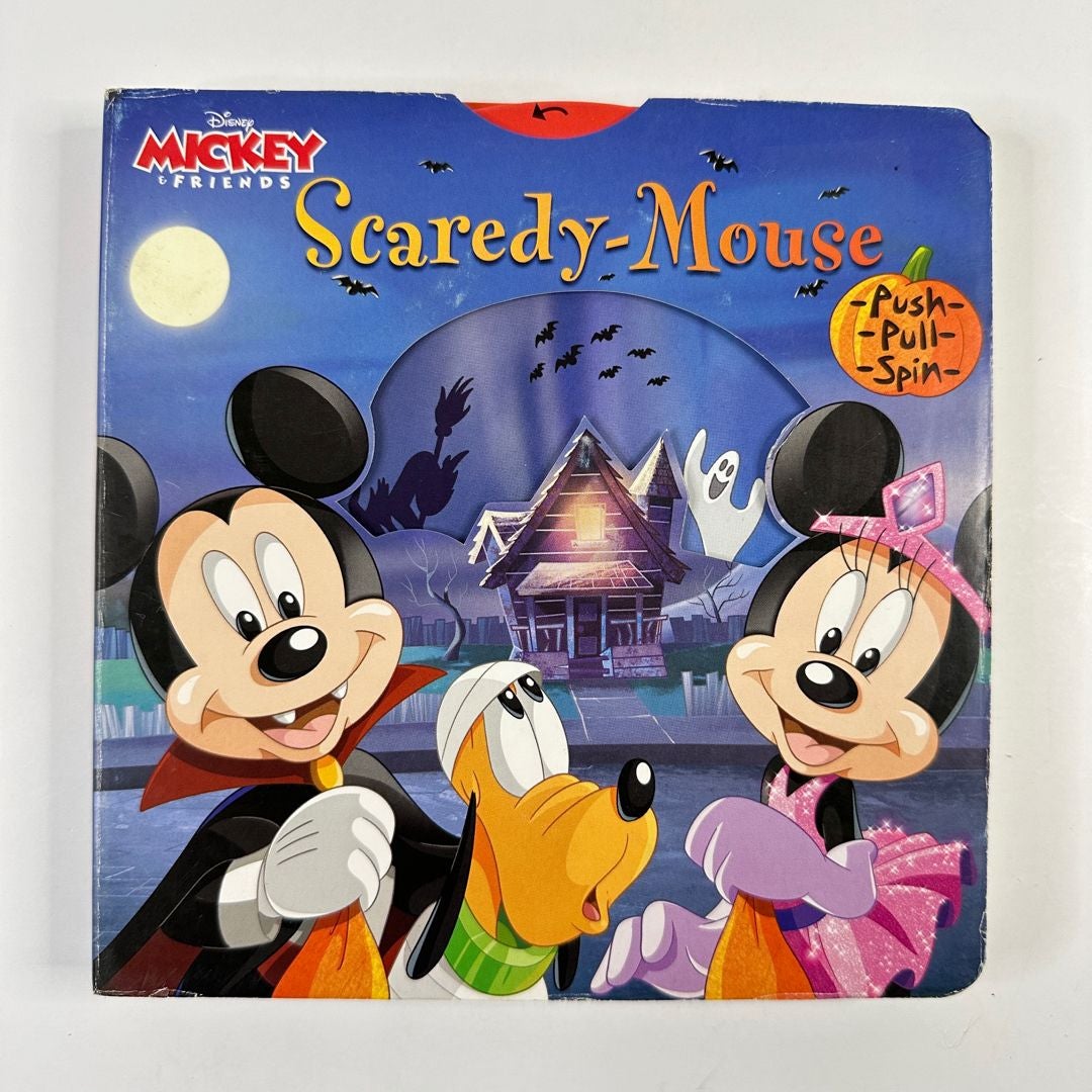 Disney Mickey & Friends Scaredy-Mouse Interactive Book (Board Book) by ...