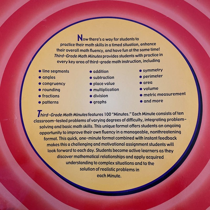 Math Minutes Grade 3 by Alaska Hults