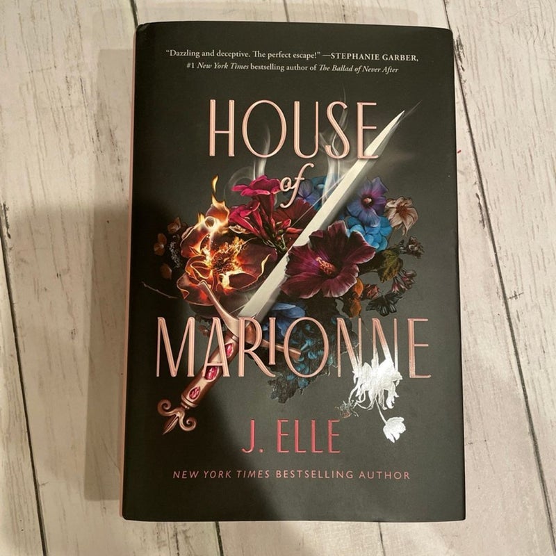 SIGNED House of Marionne by J. Elle, Hardcover | Pangobooks