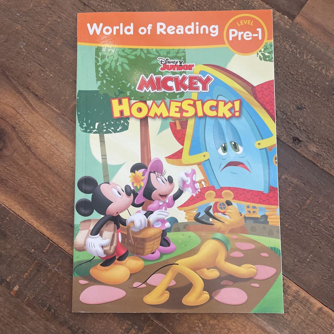 World of Reading Mickey Mouse Funhouse: Homesick! by Disney Books