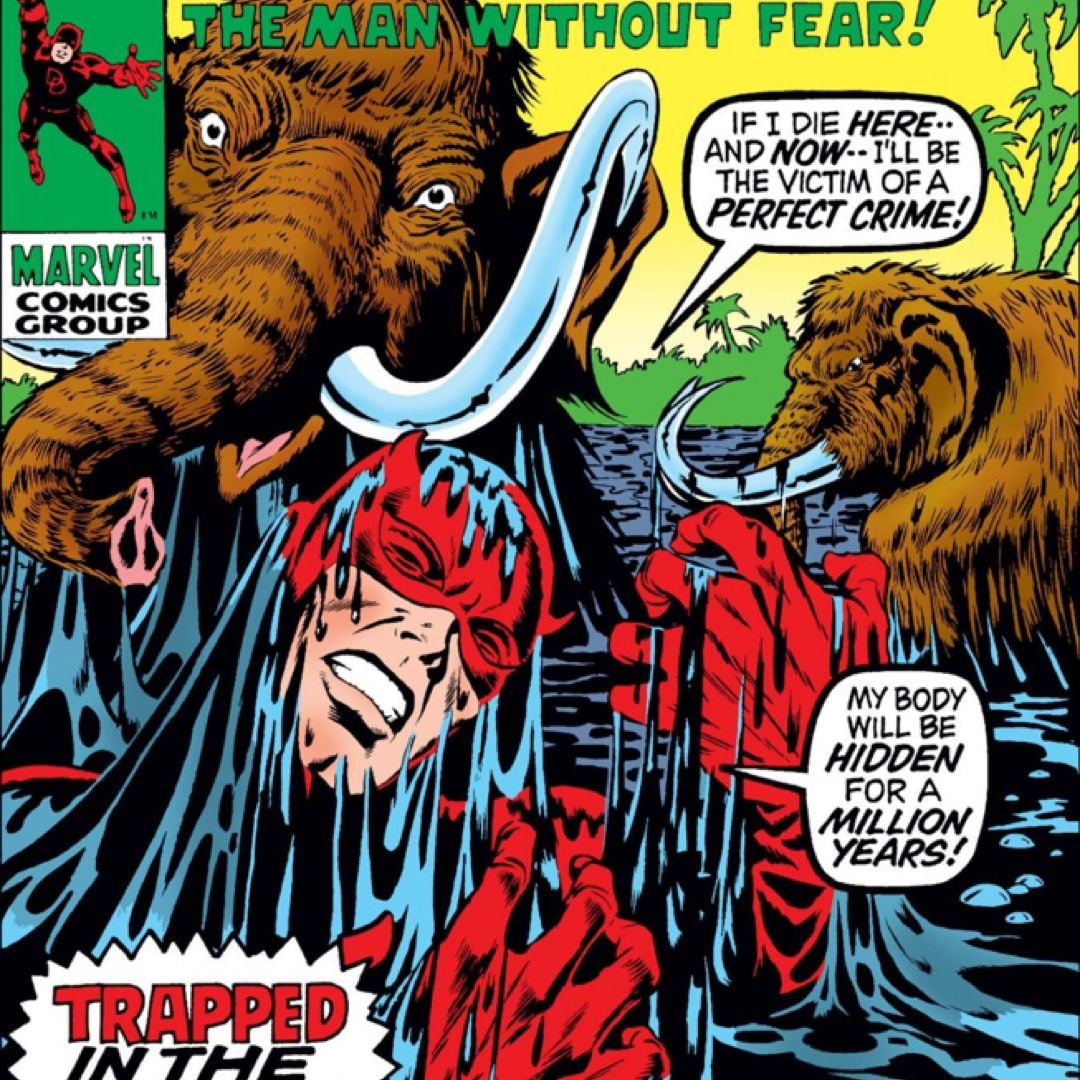 Daredevil #66 (Trapped In The Tar Pits Of Death!) Marvel Comics 1970 by ...