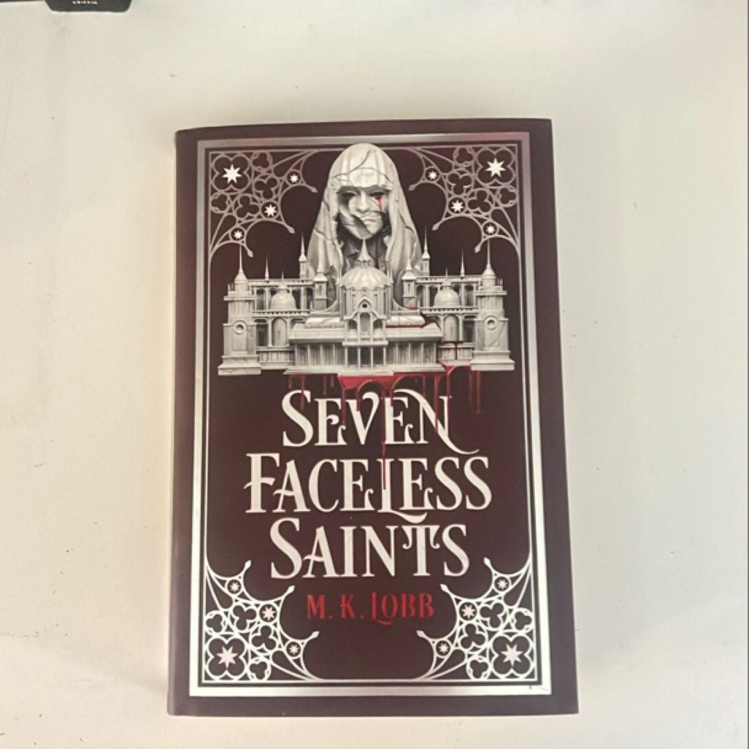 Seven Faceless Saints (FairyLoot edition) by M.K. Lobb, Hardcover ...