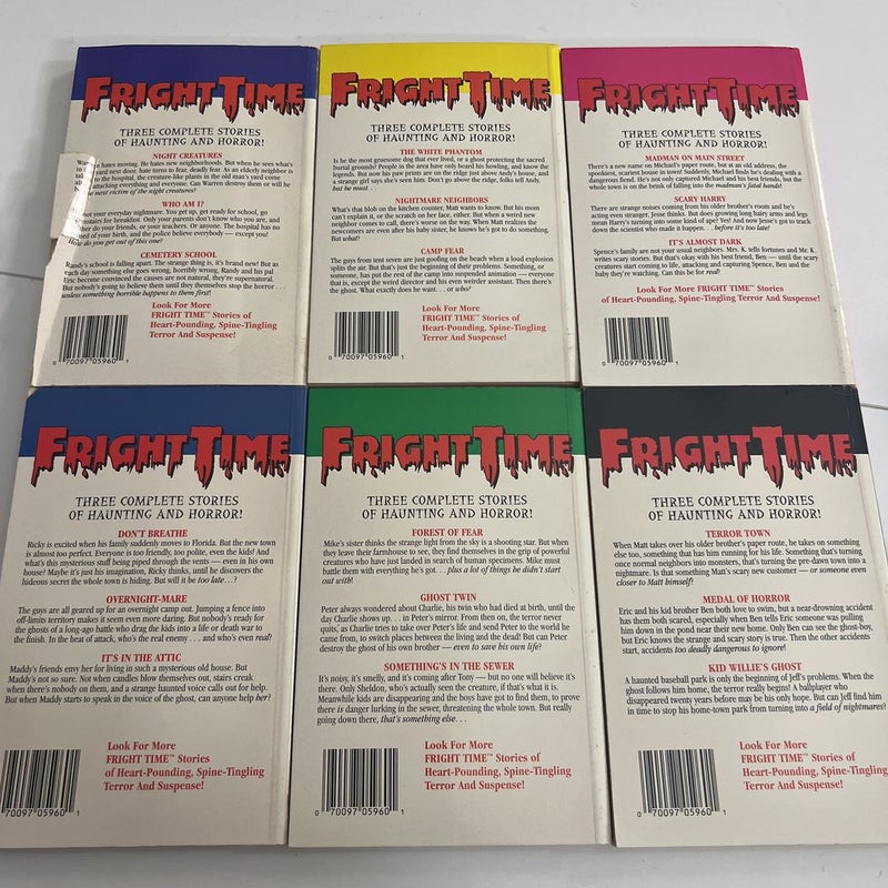 Fright Time 6 Volume Box Set by Rochelle Larkin & Joshua Hanft ...