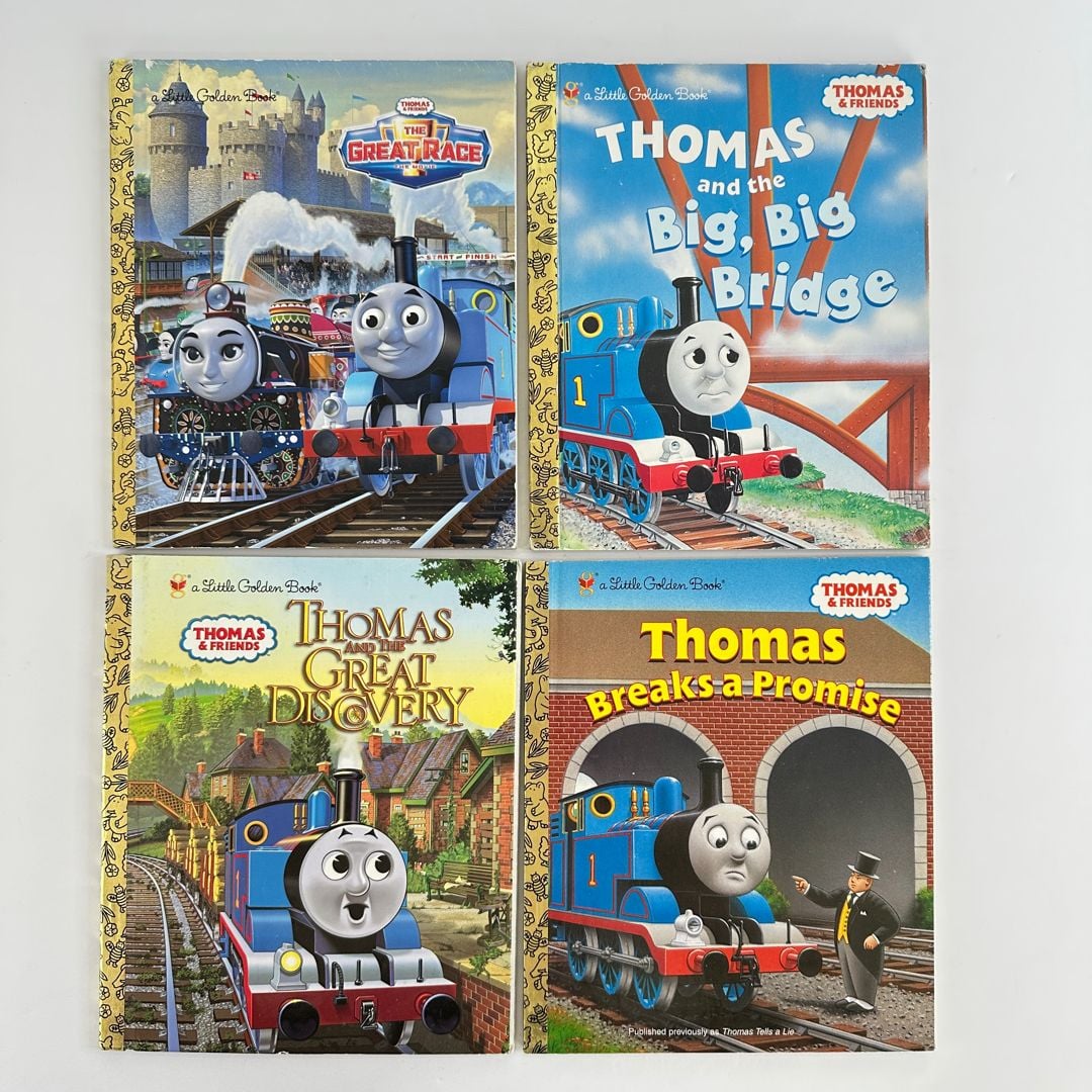 Thomas the Train Little Golden Book-Lot of 4 by Various, Hardcover ...
