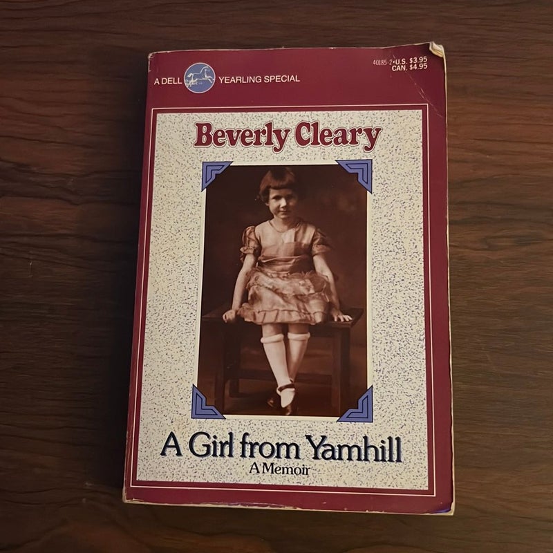 The Girl from Yamhill by Beverly Cleary
