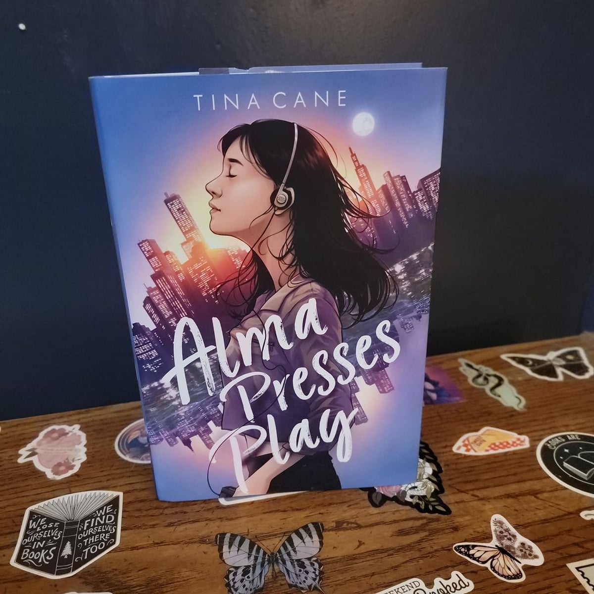 Alma Presses Play by Tina Cane