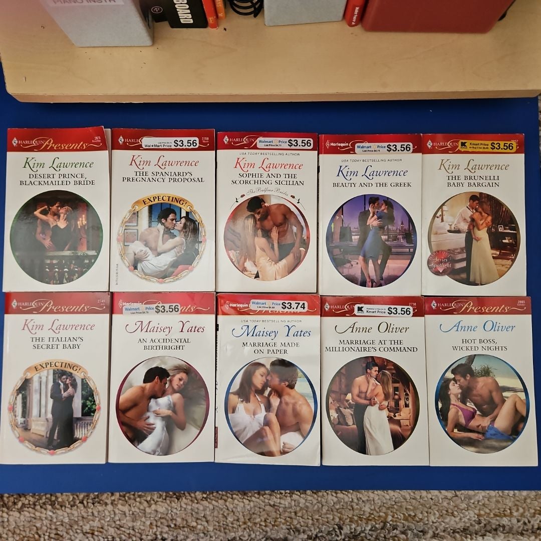 HARLEQUIN PRESENTS Guilty Pleasure Pack #6: Authors KIM LAWRENCE ...