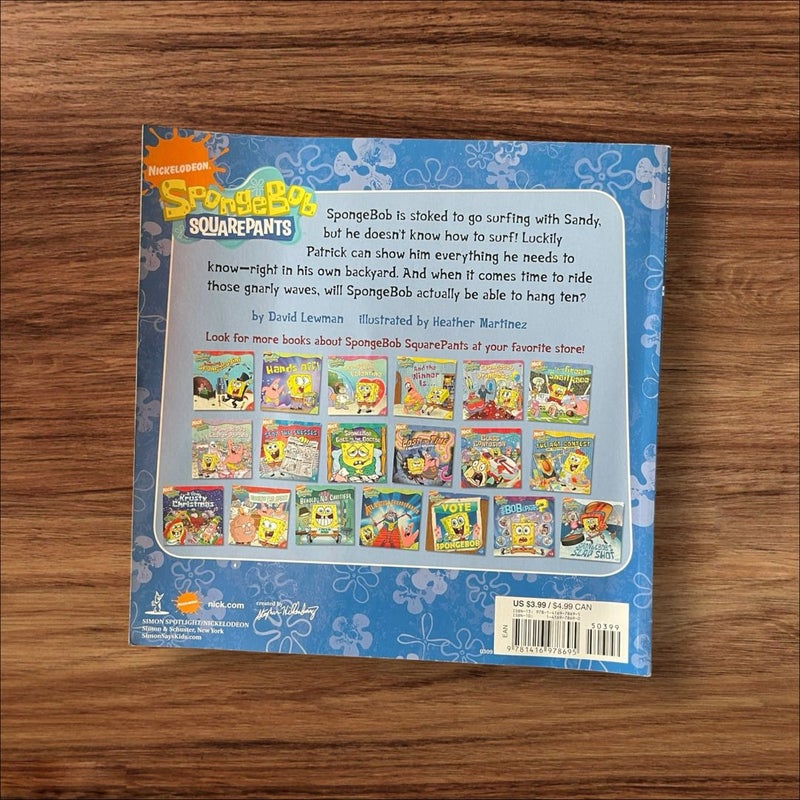 Surf's up, SpongeBob! by David Lewman