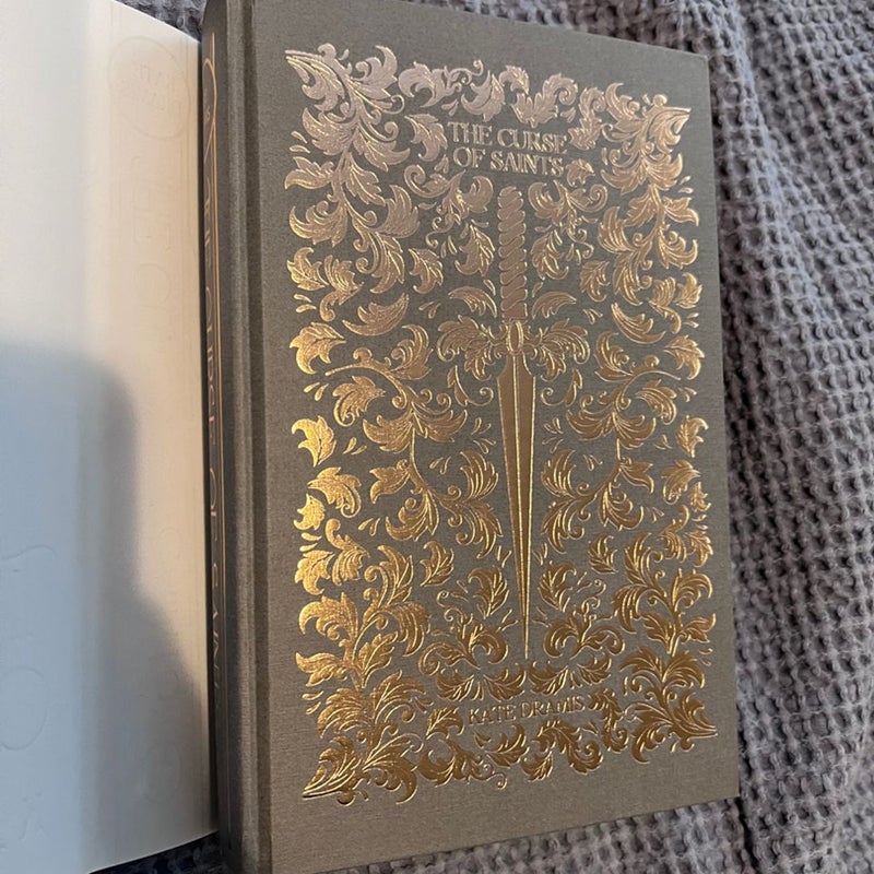 The Curse of the Saints - fairyloot signed special edition by Kate ...