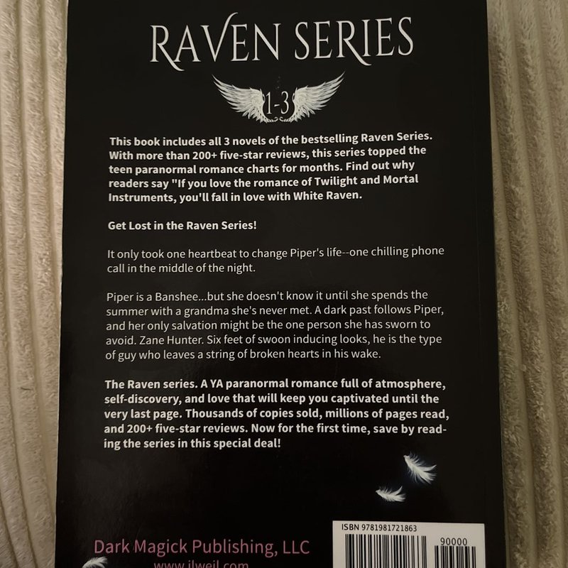 Raven Series complete collection 1-3 by J. L. Weil, Paperback | Pangobooks