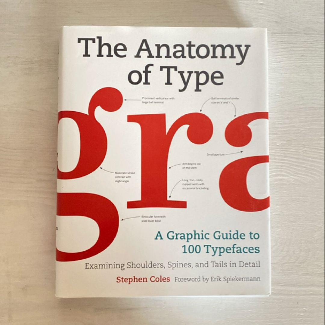The Anatomy of Type by Stephen Coles