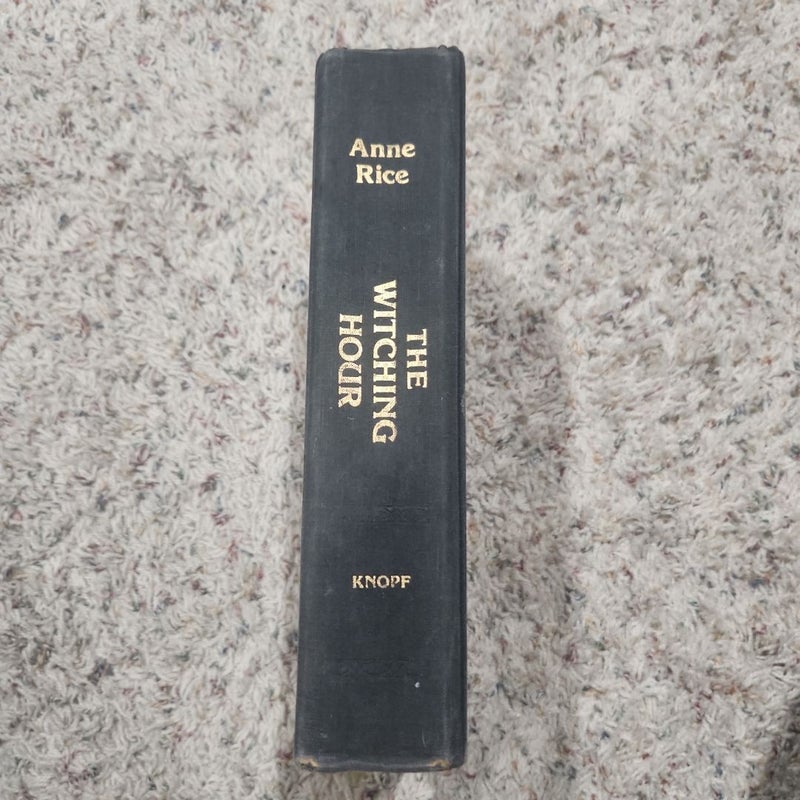 The witching hour by Anne rice, Hardcover | Pangobooks