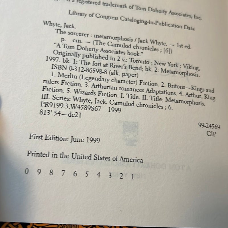 The Sorcerer by Jack Whyte