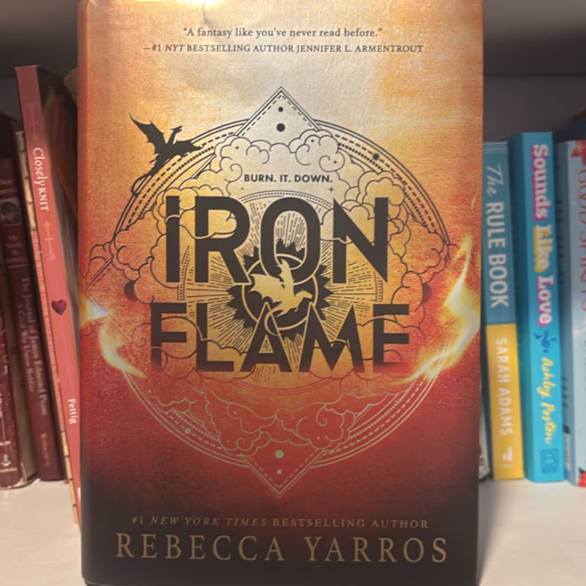 Iron Flame by Rebecca Yarros, Hardcover | Pangobooks