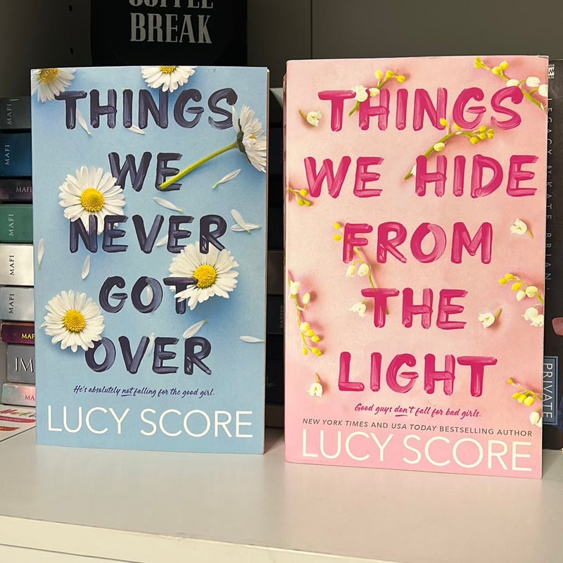 Things We Never Got Over & Things We Hide From The Light BUNDLE by Lucy ...
