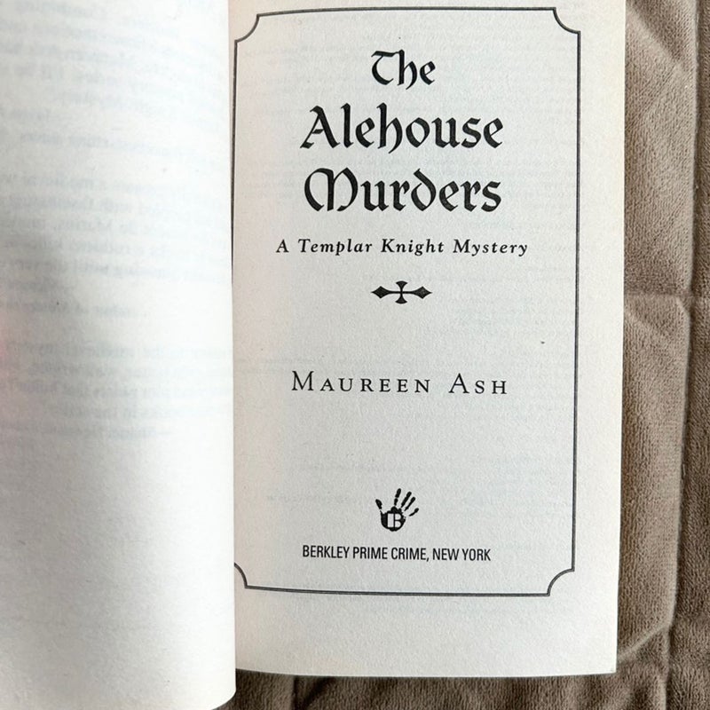The Alehouse Murders by Maureen Ash