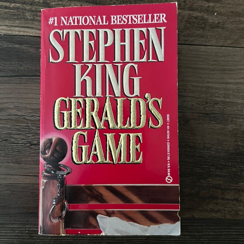 Stephen King Gerald's Game by Stephen King, Paperback | Pangobooks