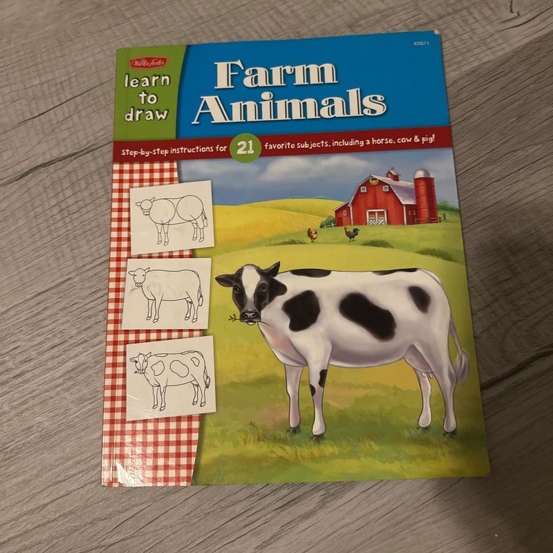 Learn to Draw Farm Animals by Jickie Torres