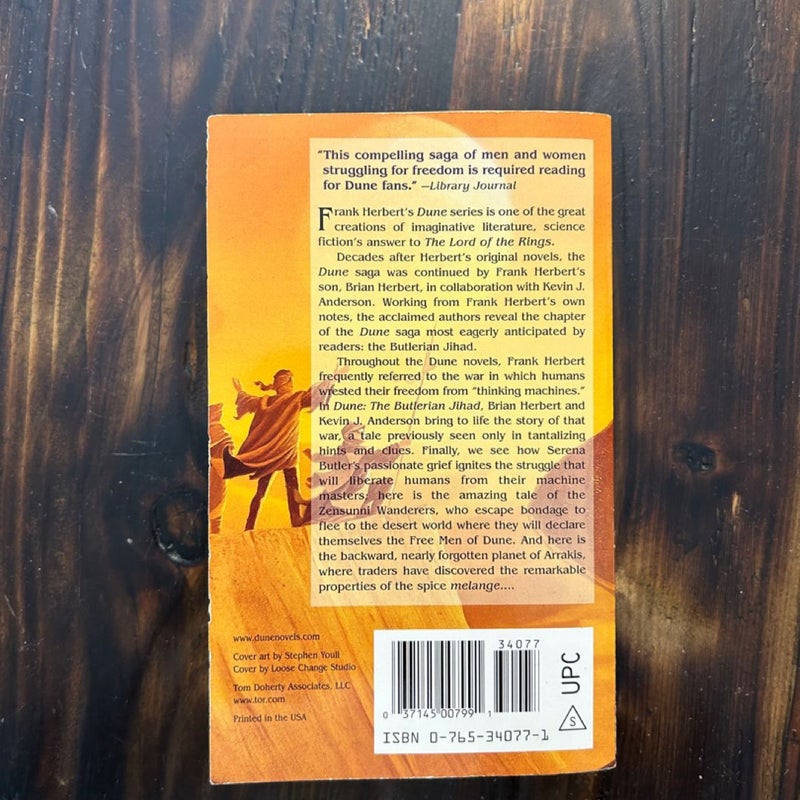 Dune The Butlerian Jihad by Brian Hebert and Kevin J. Anderson ...