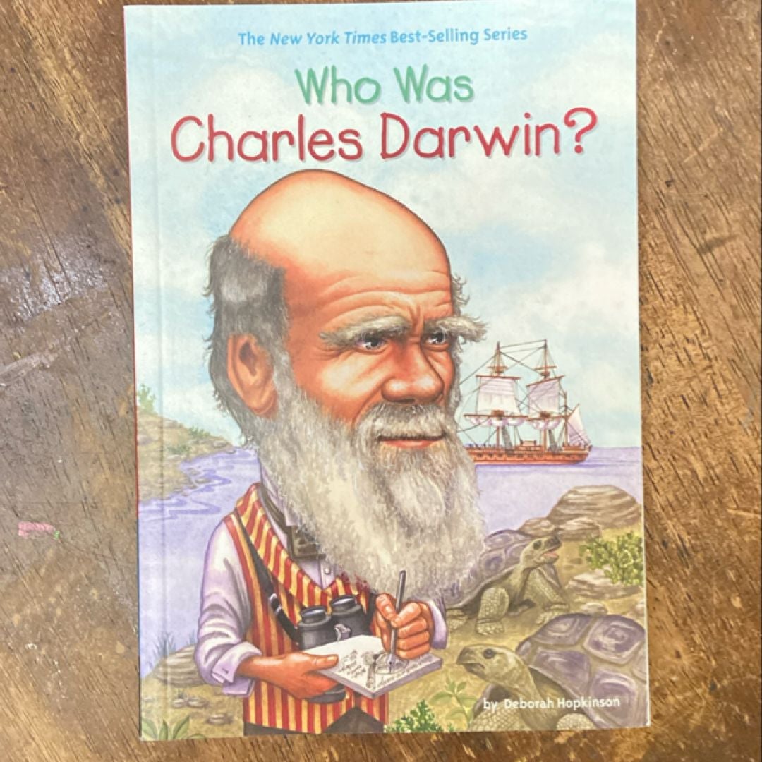 Who Was Charles Darwin? by Deborah Hopkinson, Who HQ