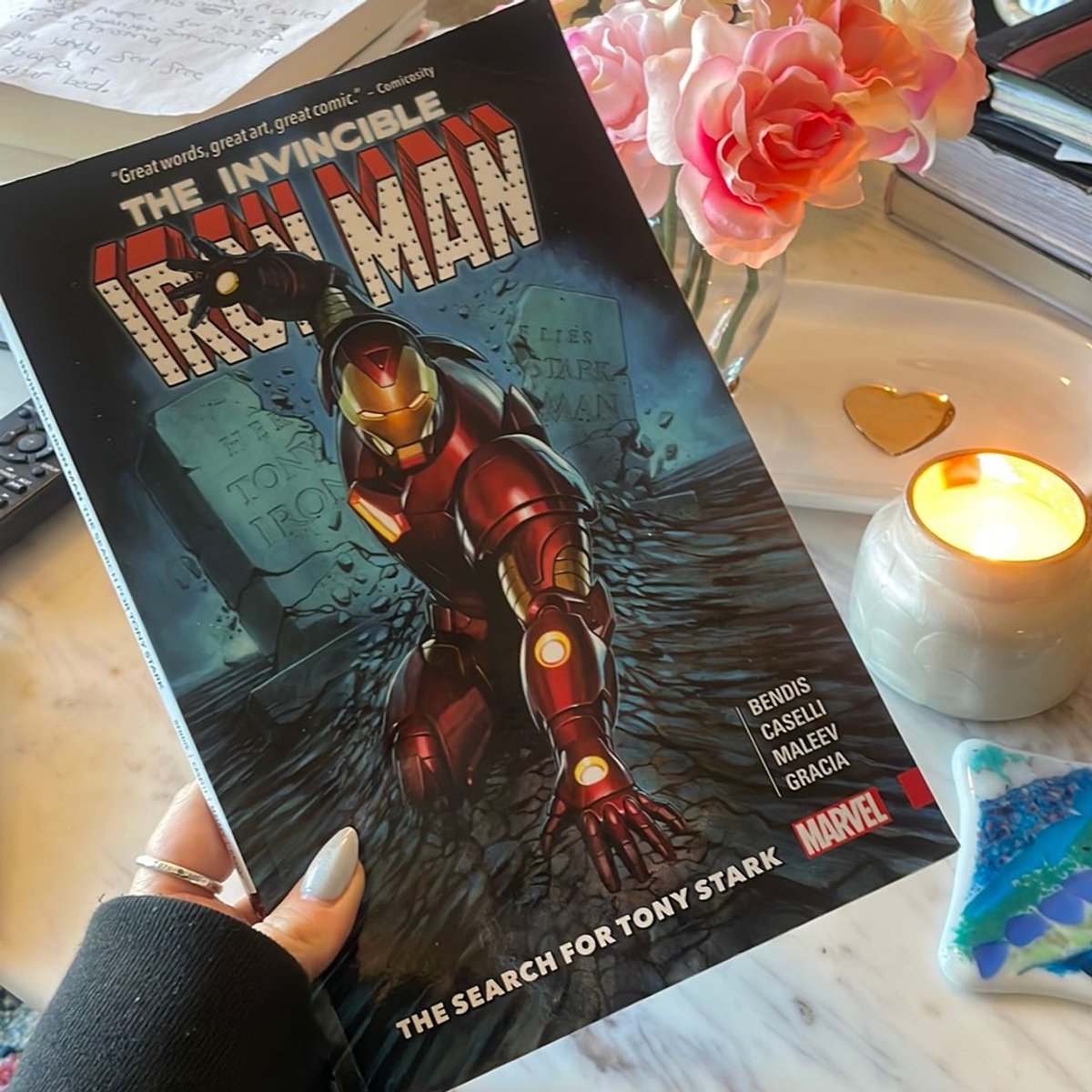 Invincible Iron Man: the Search for Tony Stark by Brian Michael Bendis ...
