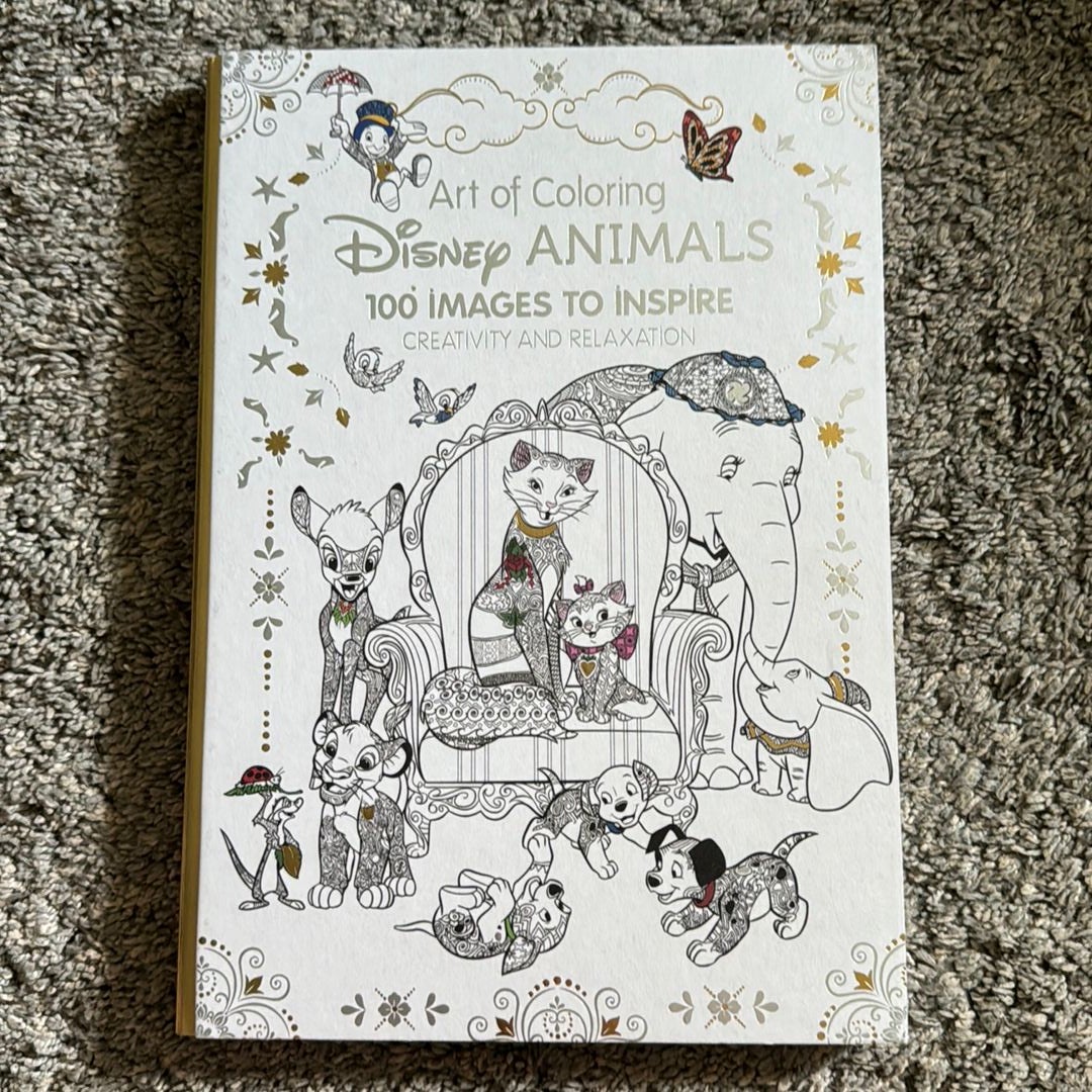 Art of Coloring: Disney Animals by Disney Books