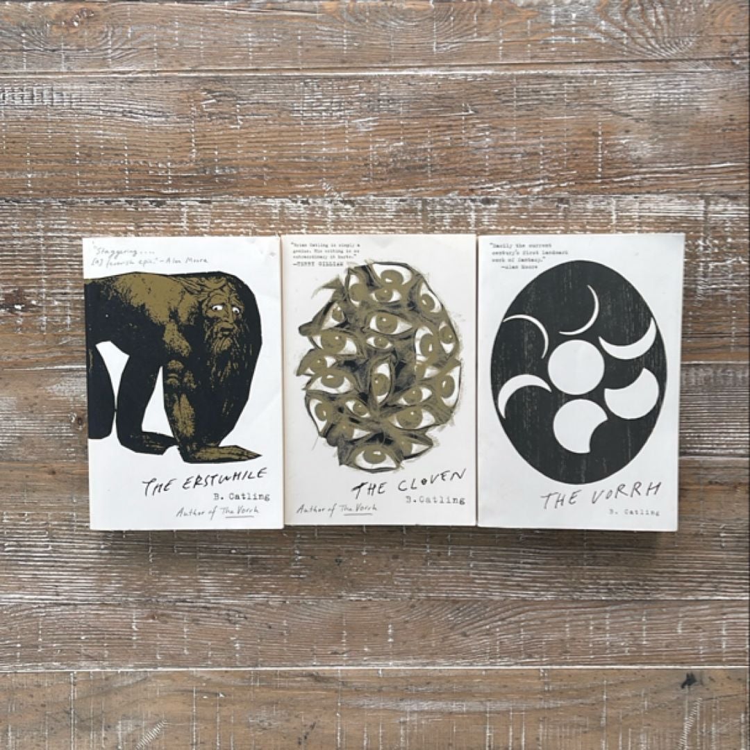 The Vorrh Triology (listing is for all 3 books) by Brian Catling ...