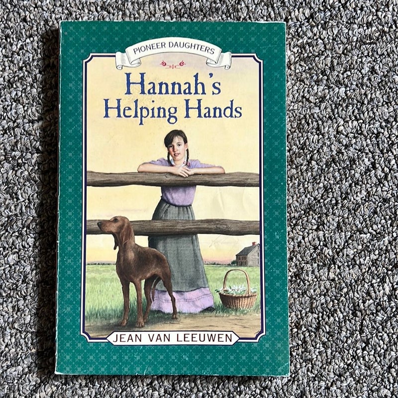 Hannah's Helping Hands by Jean Van Leeuwen