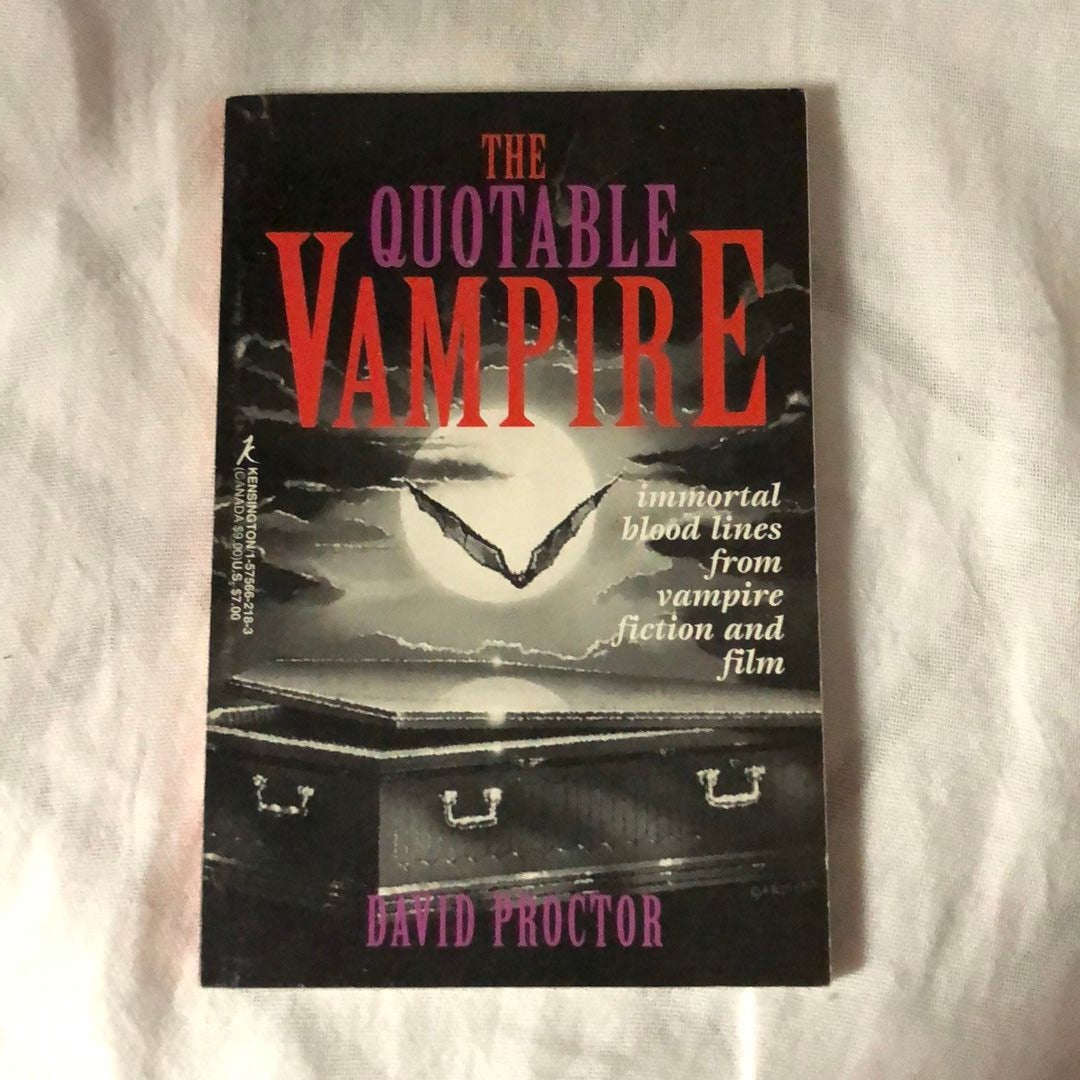 The Quotable Vampire by David Proctor
