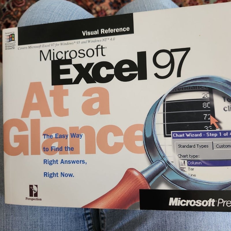 Microsoft Excel 97 at a Glance by Perspection, Inc. Staff